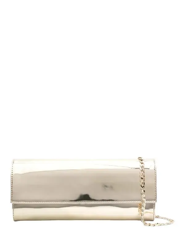 CASTAGNA Metallic Leather Clutch - Gold
