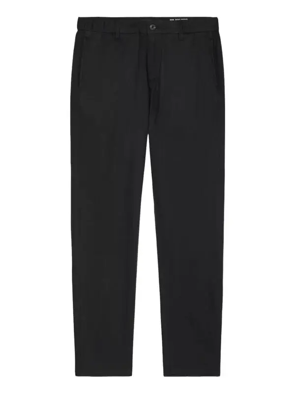 Marc O'polo Slub-texture Trousers - Black