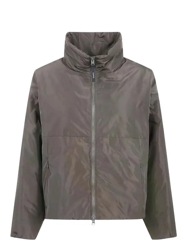Aspesi Zip-front Puffer Jacket - Brown