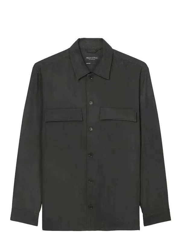 Marc O'polo Button-up Overshirt - Grey