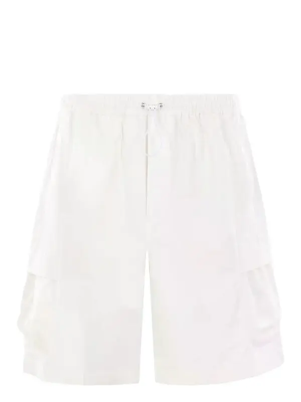 Gucci Web Stripe Cargo Shorts - White