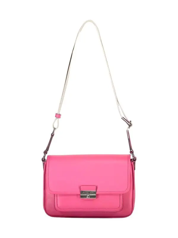 Michael Kors Bradshaw Flap-pocket Shoulder Bag - Pink