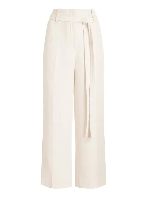 Proenza Schouler Maggi Wide-leg Pants - Ivory