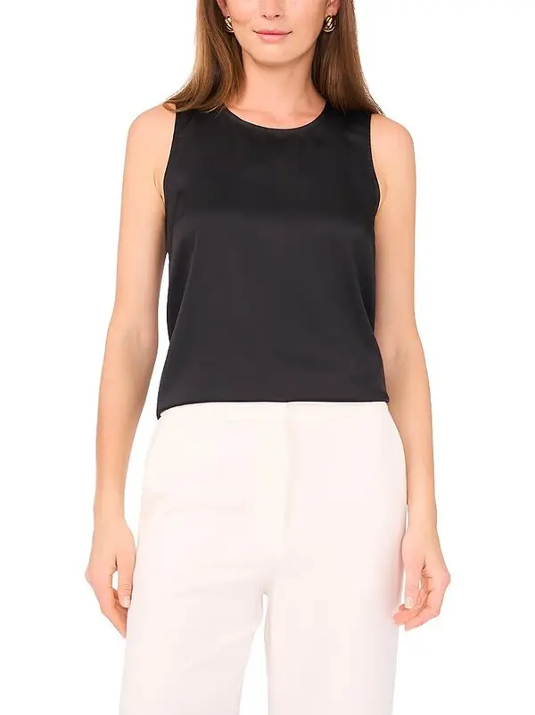 Vince Camuto Sleeveless Blouse - Rich Black