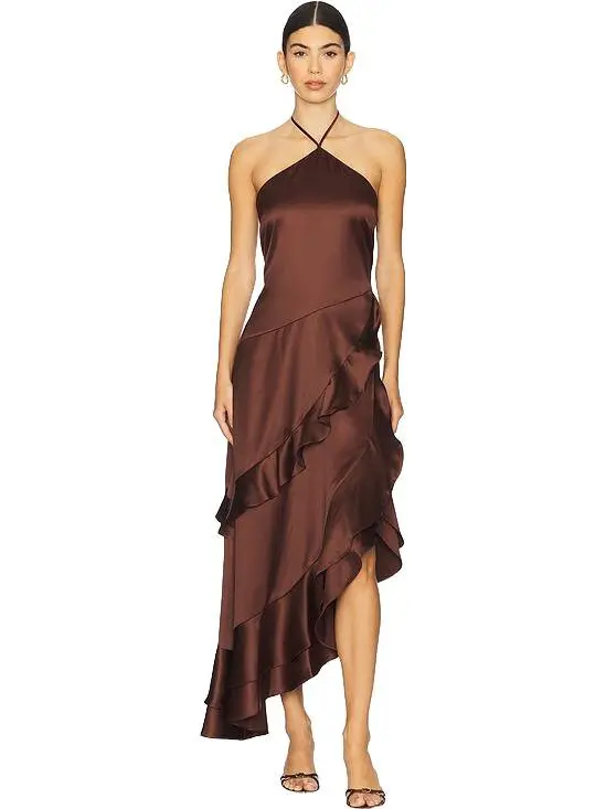 Steve Madden Caspia Dress - Chocolate