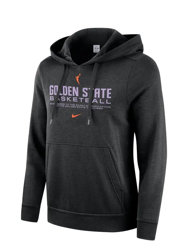 Nike Golden State Valkyries Club Wnba Pullover Hoodie - Black