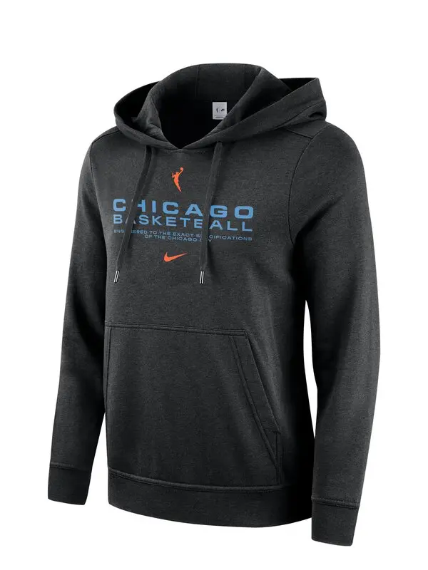 Nike Chicago Sky Club Wnba Pullover Hoodie - Black