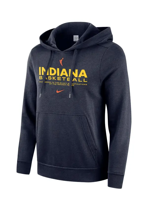 Nike Indiana Fever Club Wnba Pullover Hoodie - Blue