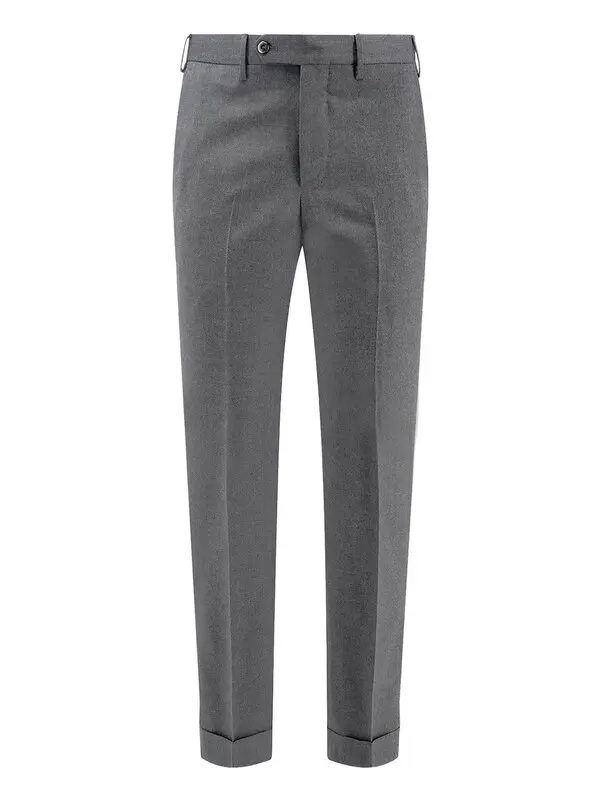 PT TORINO Style Stretch Cotton Master Fit Trousers - Grey