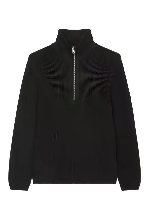 Marc O'polo Quarter-zip Sweater - Black