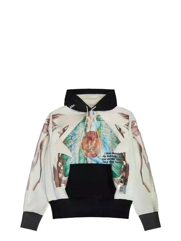 ADVISORY BOARD CRYSTALS Birthstone November Natural Hoodie - Neutrals