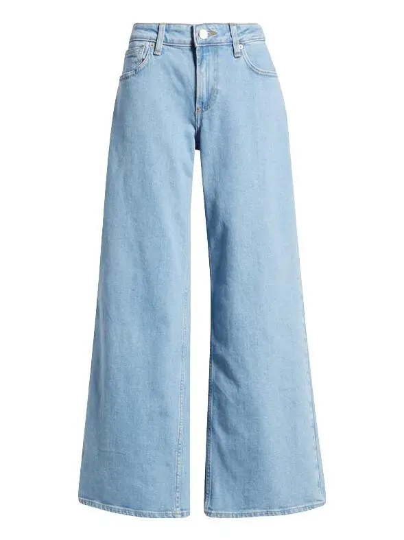 Bp. Low Rise Baggy Wide Leg Jeans - Palms Wash