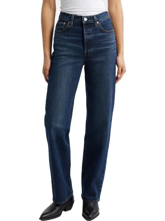 LEVI'S Ribcage High-waist Straight-leg Jeans - Apply Now