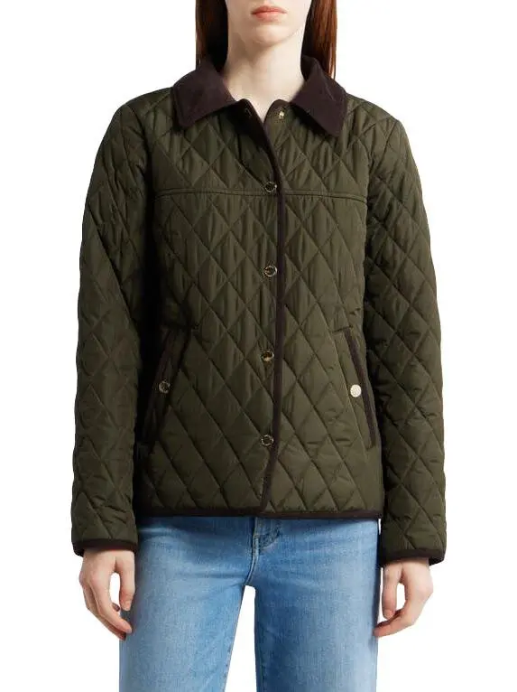 Michael Kors Short Quilted Jacket - Ivy