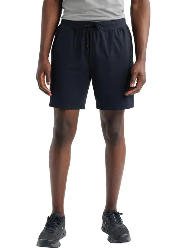 Zella 7" Inseam Stretchy Shorts - Black Caviar