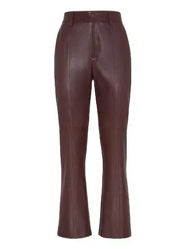 Brunello Cucinelli Square Cigarette Trousers - Brown