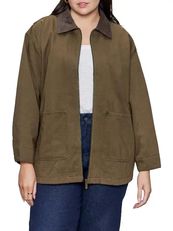 Sanctuary Barn Jacket - Burnt Olive