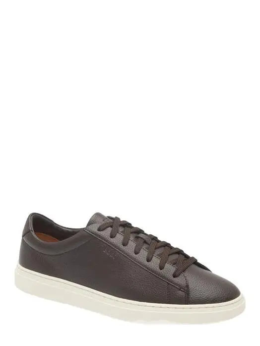 BOSS Kieran Low Top Sneaker - Dark Brown