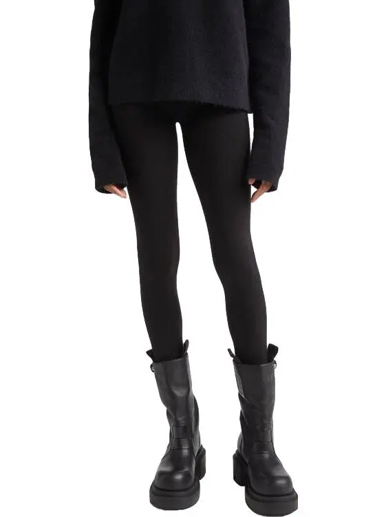 Rick Owens Wool Leggings - Black