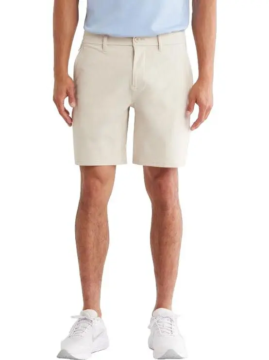 Zella Golf Flyer Shorts - Beige Heather