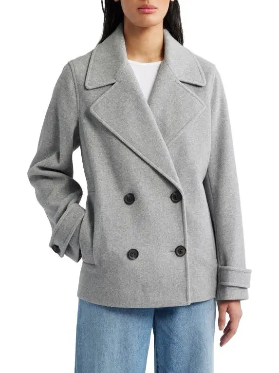 Sam Edelman Pea Coat - Grey