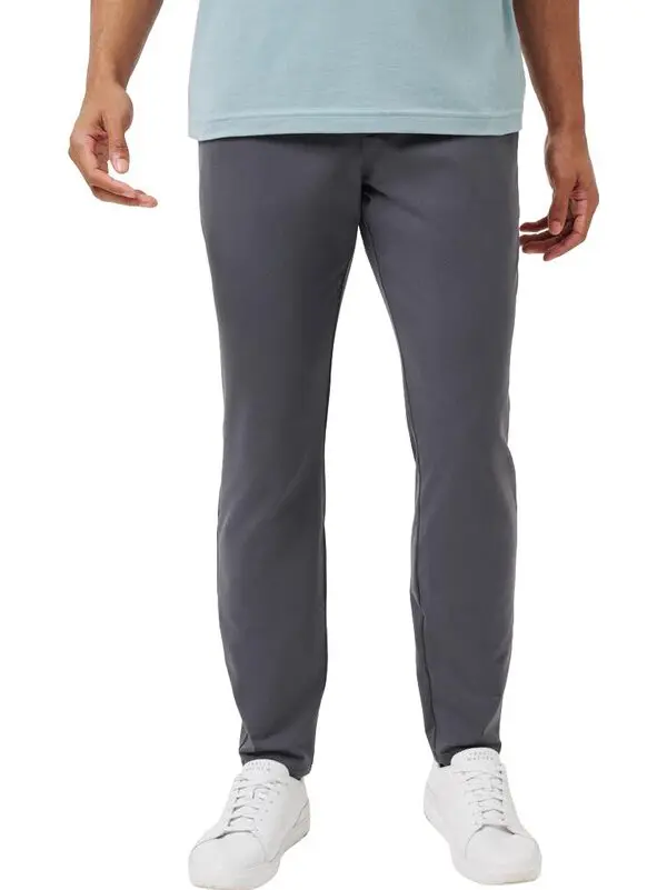 Travis Mathew Stretchknit Drawstring Pants - Ebony
