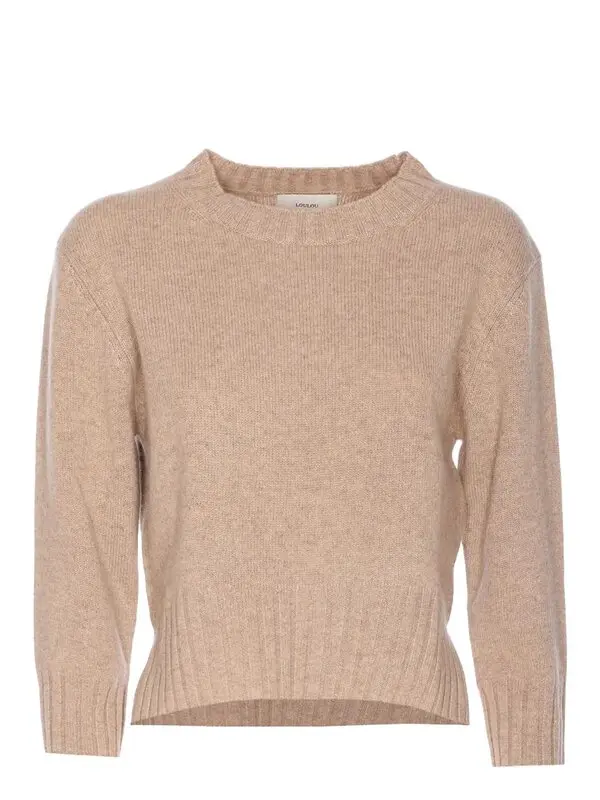 Loulou De Saison Mora Cashmere Sweater - Beige