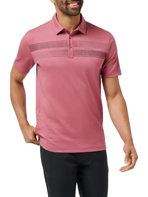 Travis Mathew Family Trip Polo - Roan Rouge