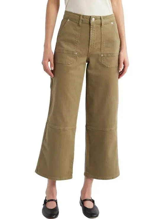 Rails Silverado High-waist Carpenter Pants - Dark Olive