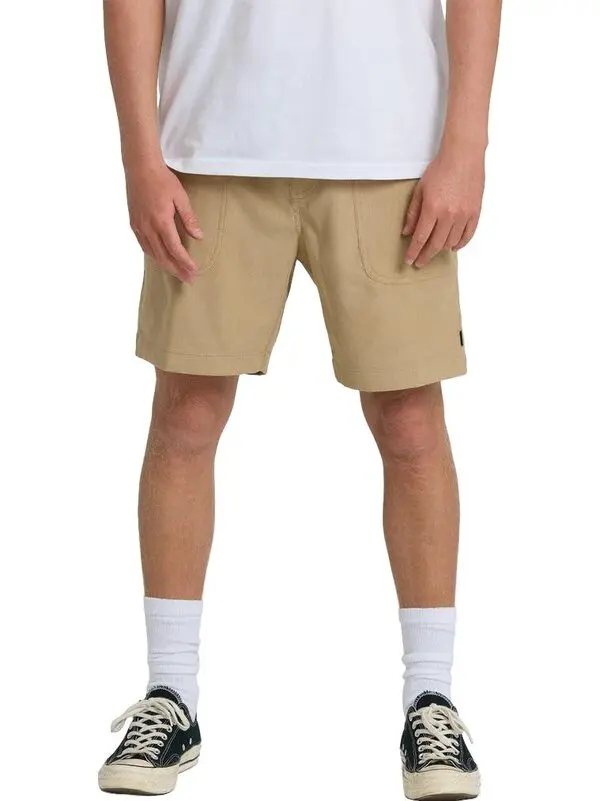 BILLABONG Corduroy Water Repellent Shorts - Khaki