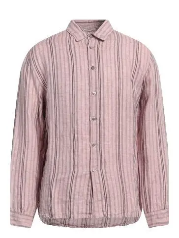 Crossley Shirt Antique Rose Size Linen - Pink