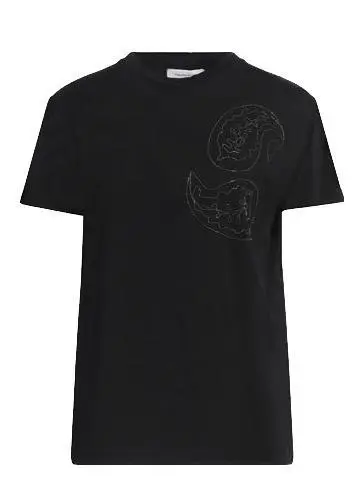 Fabiana Filippi Printed Jersey T-shirt - Black