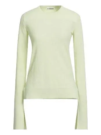 JIL SANDER Knitted Lightweight Crewneck Sweater - Green