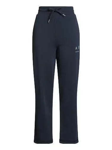 Armani Exchange Cotton Fleece Track Pants - Blue