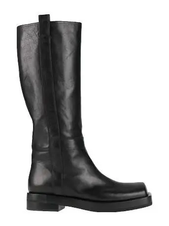 Agl Calfskin Riding Boots - Black