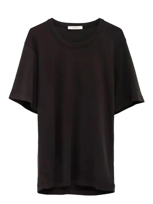 LEMAIRE Short-sleeve Crew-neck Top - Purple