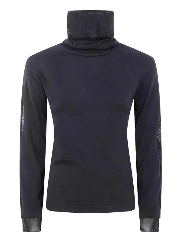 Y3 Turtleneck Long-sleeve Top - Black