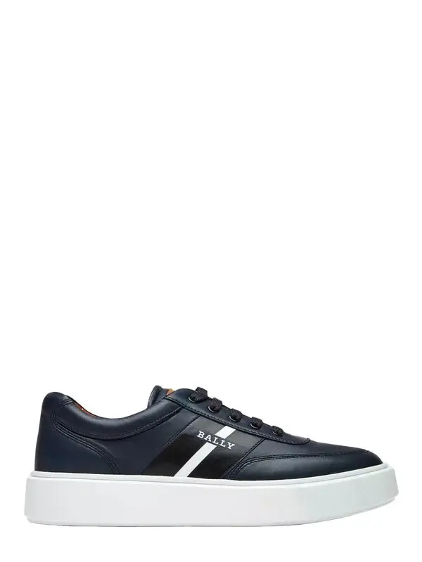 Bally Leather Sneakers - Blue