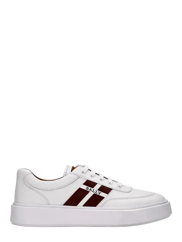 Bally Leather Sneakers - White