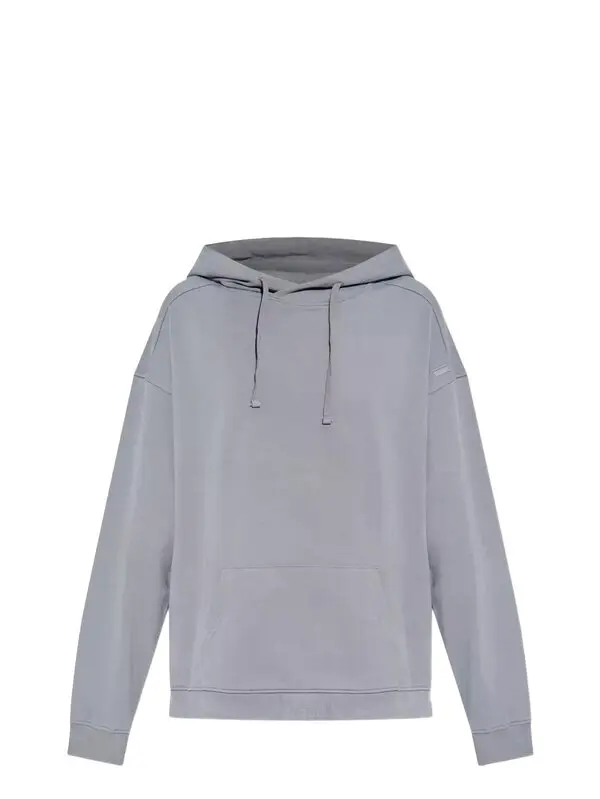 RETHINKIT STUDIOS Cotton Drawstring Hoodie - Grey