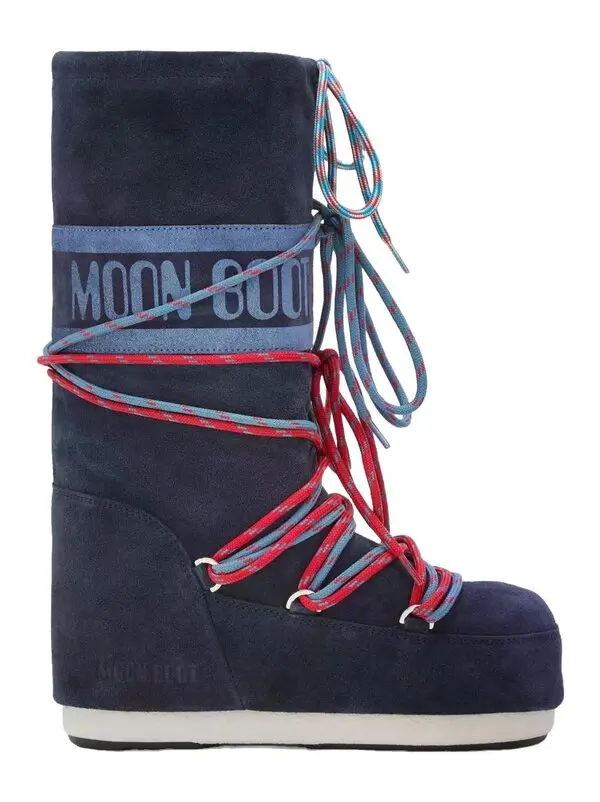 Moon Boot Icon Lace-up Boots - Blue