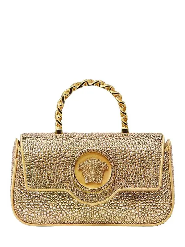 Versace Mini La Medusa Tote - Gold