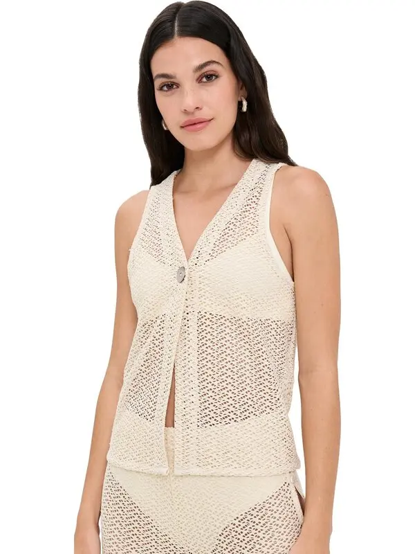 PALMACEA Adara Nilo Shirt - Ivory