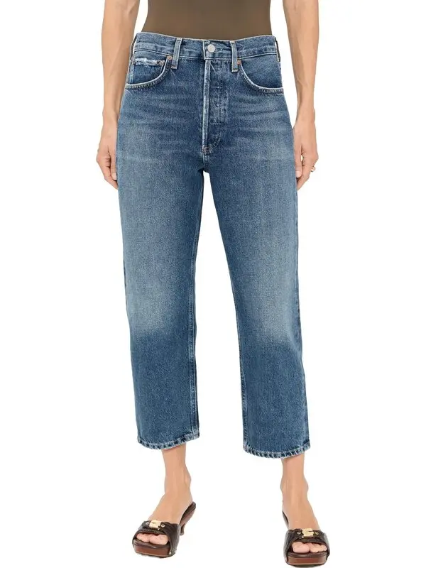 AGOLDE 90s Crop Petite Jeans - Bounty