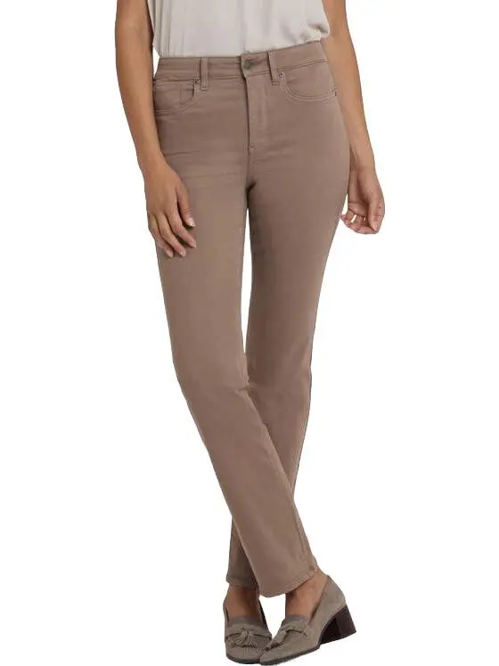 NYDJ Marilyn High Waist Straight Leg Jeans - Elmwood