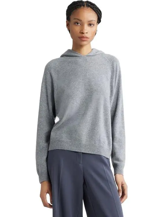 Nordstrom Cashmere Hoodie - Grey Night