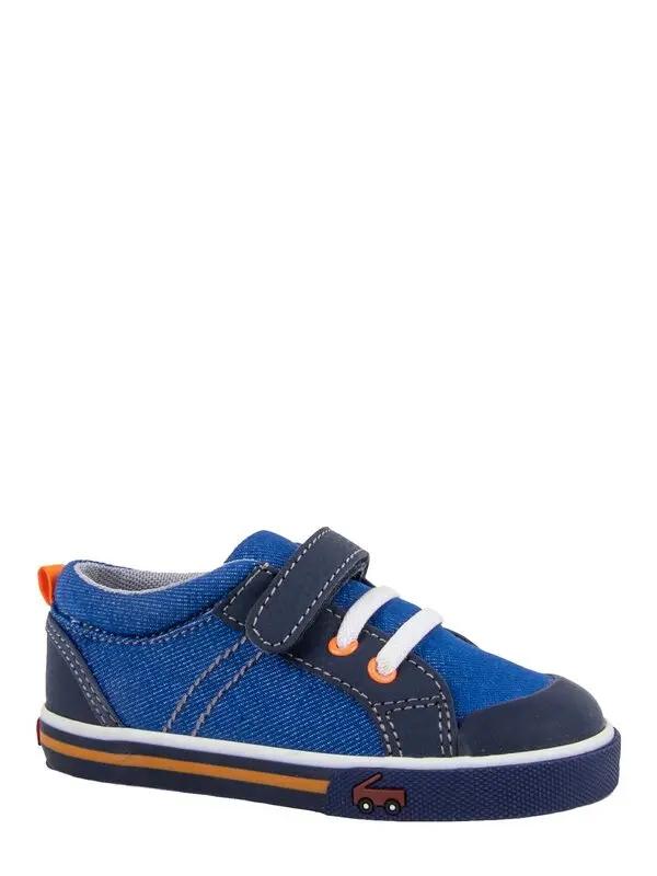 See Kai Run Tanner Sneaker - Blue Denim