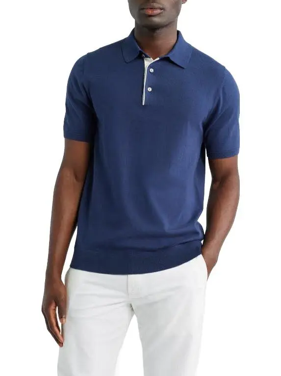 REISS Finch Polo - Navy