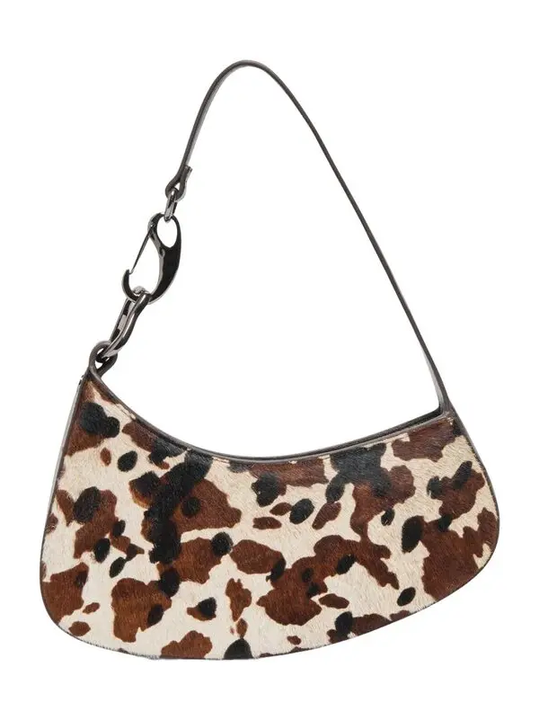 Dolce Vita Shelbee Calf Hair Shoulder Bag - Brown Multi