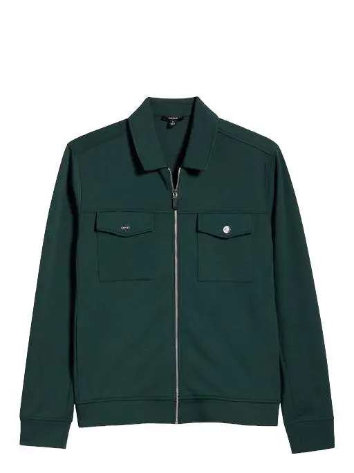 REISS Medina Jacket - Dark Sage Green